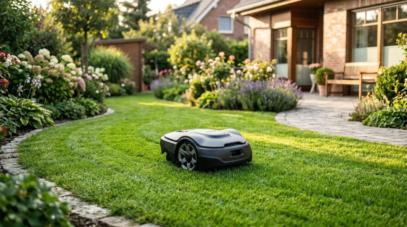 Meilleur robot tondeuse sans câble périphérique sous 1 200 € en 2026 ...